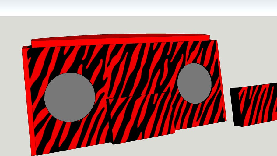 GCSE Speaker Design 3d model
