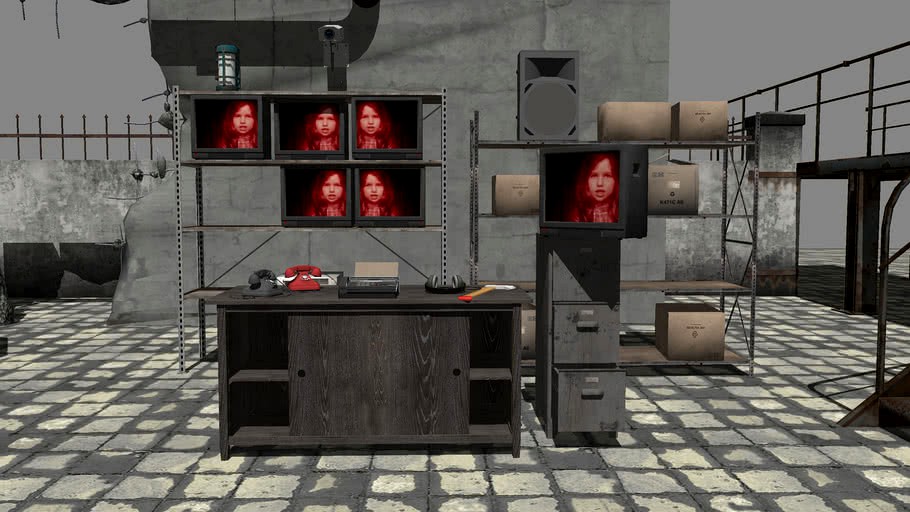 Red Queen Resident Evil 3d model