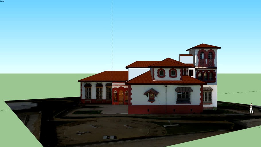 Castillo Butron 3d model