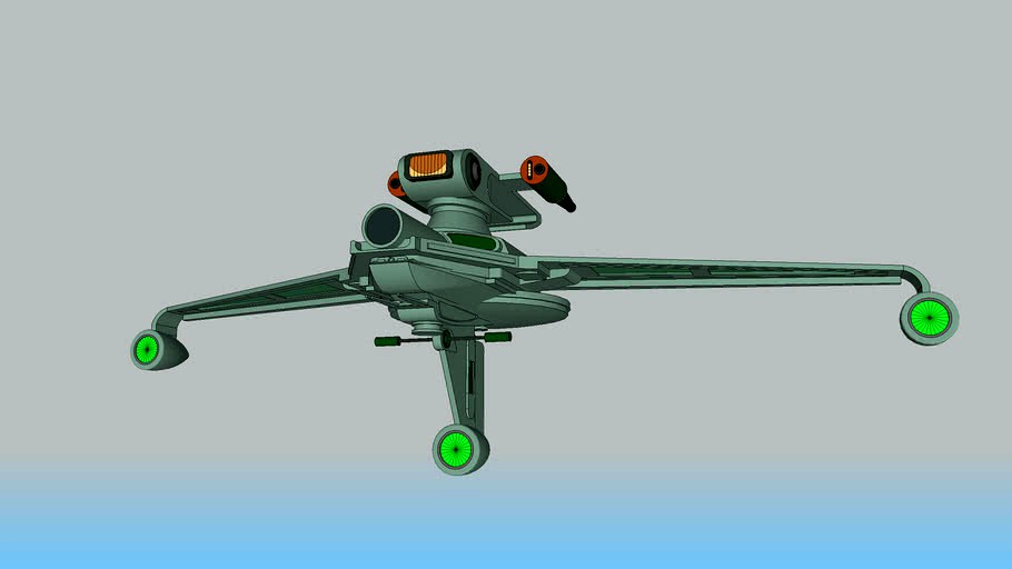 Alien mothership alajsaki 3d model