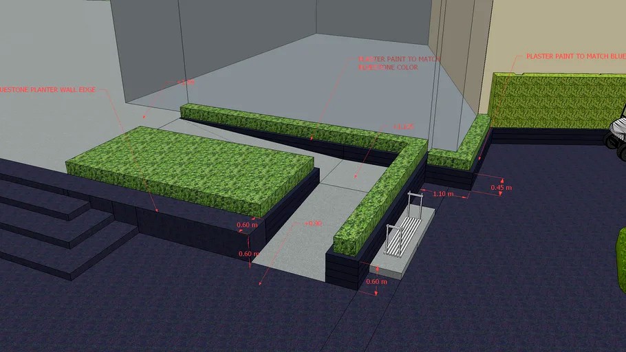 Golf Club Ramp 3d model