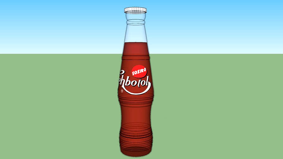 Teh Botol Sosro 3d model