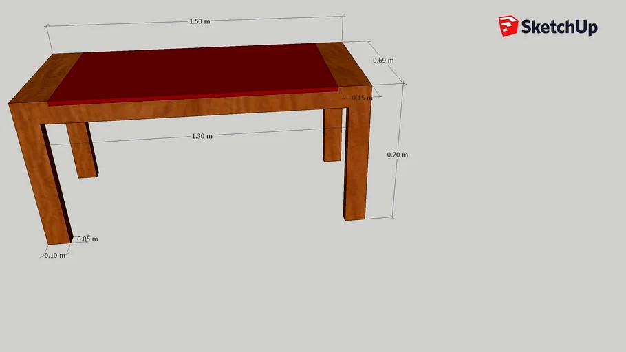 Taula INS Terra Alta 3d model