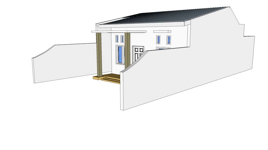 RUMAH TYPE 36 B 3d model