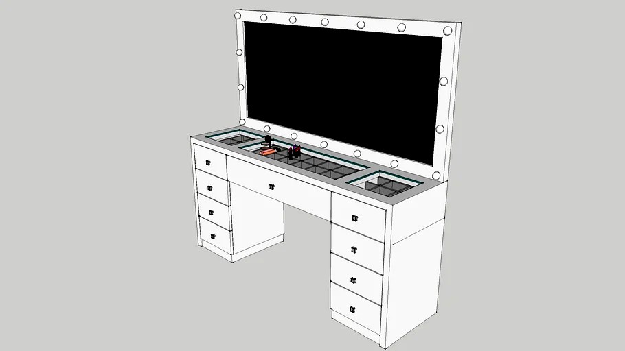 Penteadeira Camarim Erasmo Lopez 3d model
