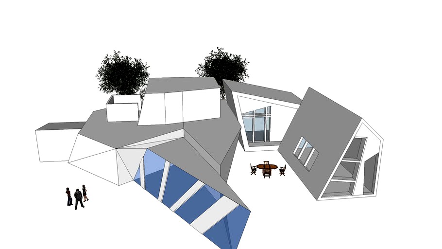 Daniel Libeskind Building 3d model