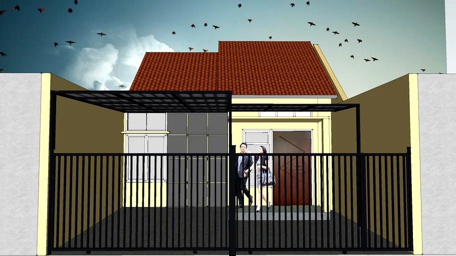 pagar bapak rizal 3d model