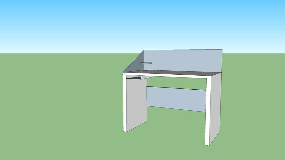 workdesk 3d model