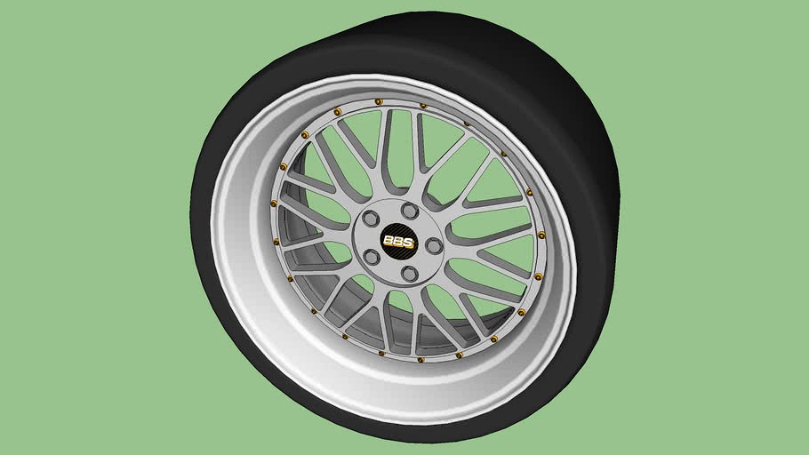BBS Wheel 3d model