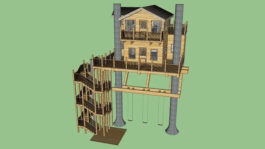 treehouse 3d model