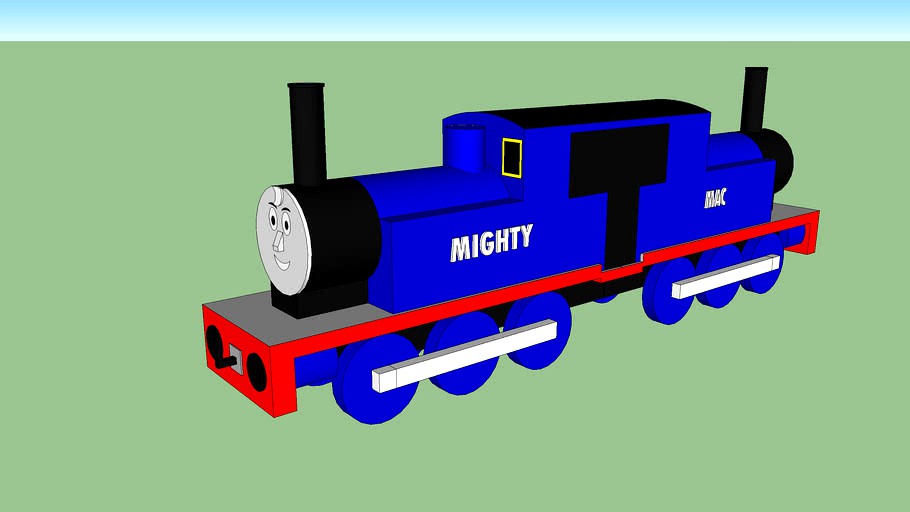 Mighty Mac the Narrow Gauge Engine 3d model