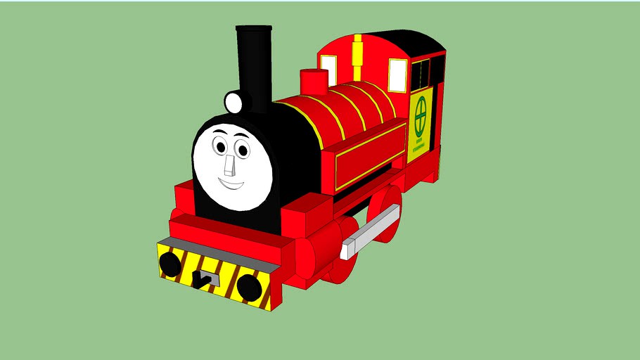 Victor the Narrow Gauge Tank Engine 3d model