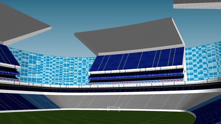 Estadio Puebla Multiva CUAUTEMOC 3d model