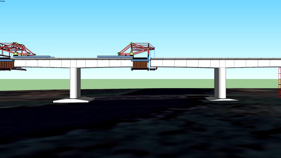 Traveler Box Girder 3d model