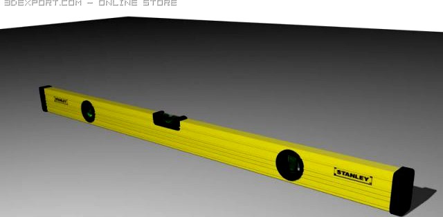 Spirit Level 3D Model
