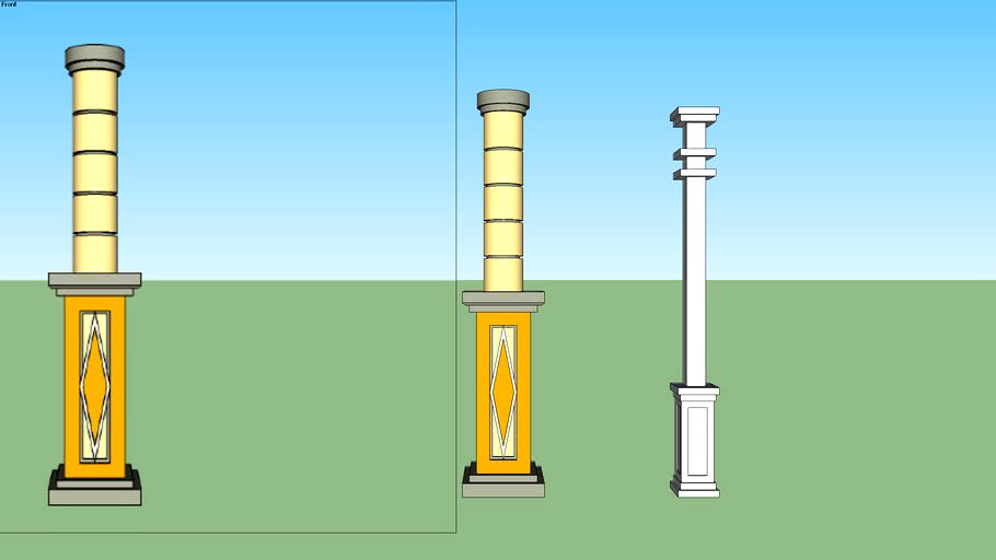 Column/Kolom 3d model