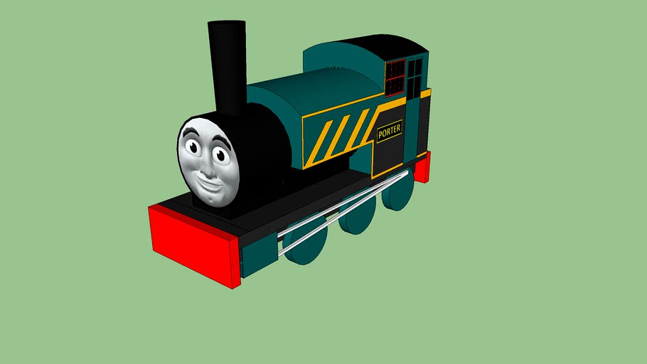Porter the Dockside Tank Engine 3d model