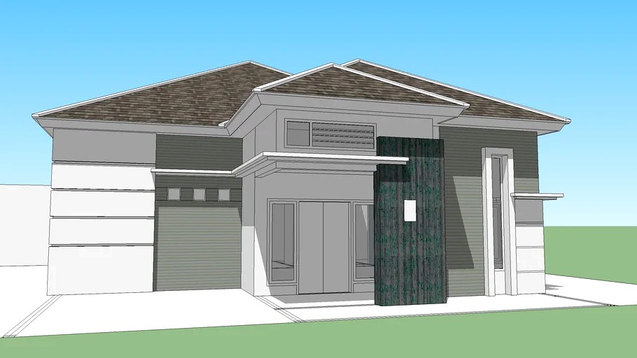 Rumah Mas Yuda 3d model