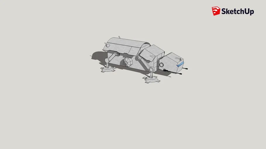Manka Class Armored Transport SWTOR 3d model