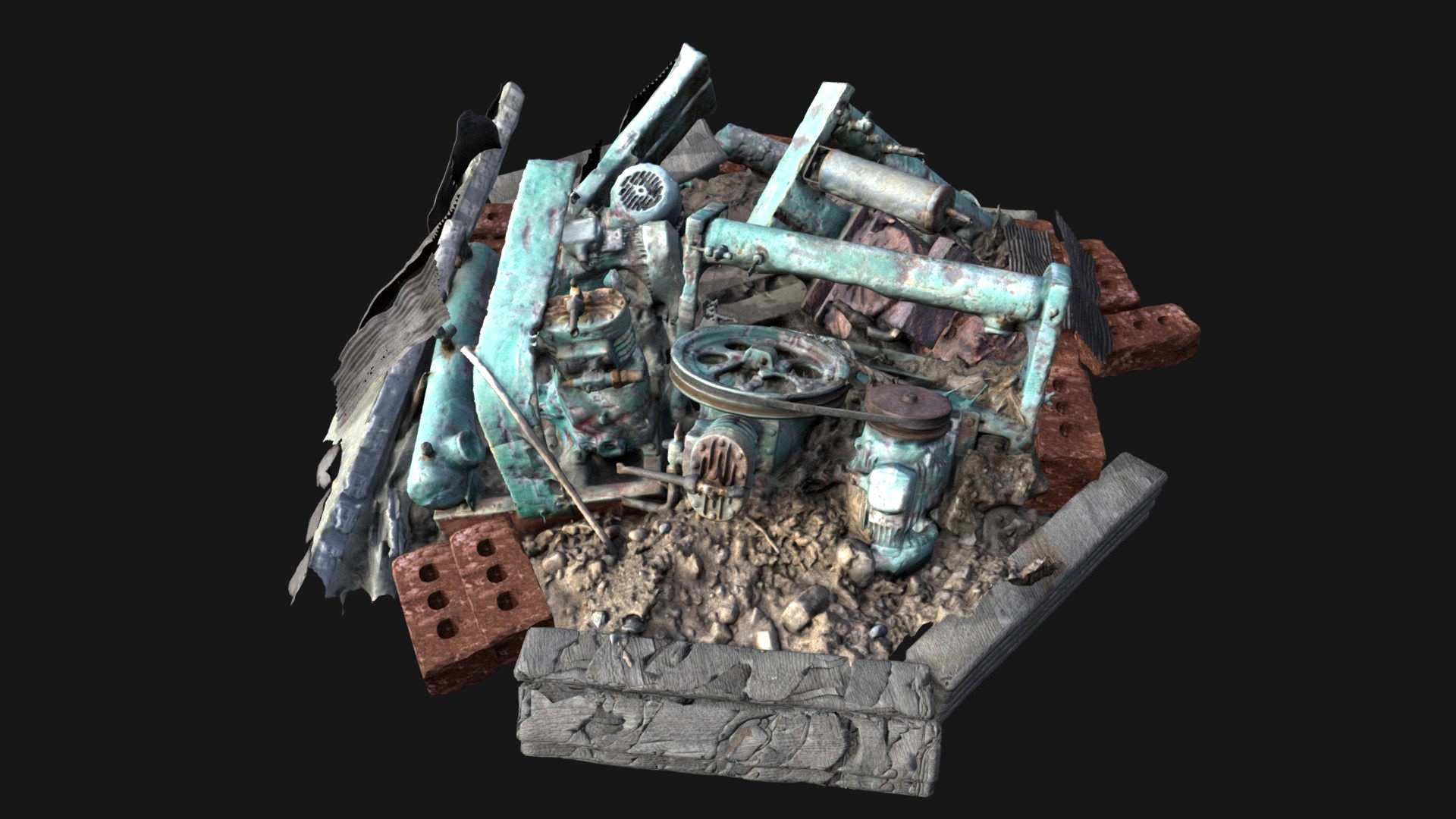 PBR Engine - 8K Textures 3d model