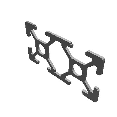 2020 Profile system 3d model