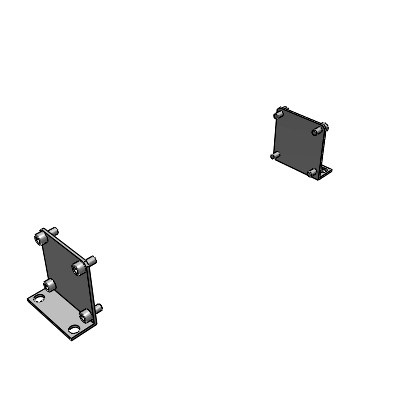 Equerre de fixation 3d model