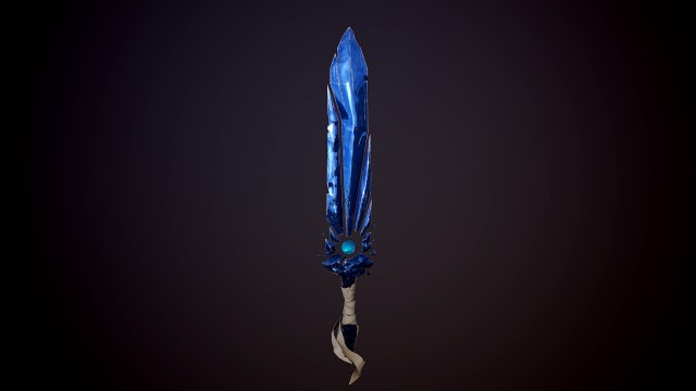 Rain Sword 3d model