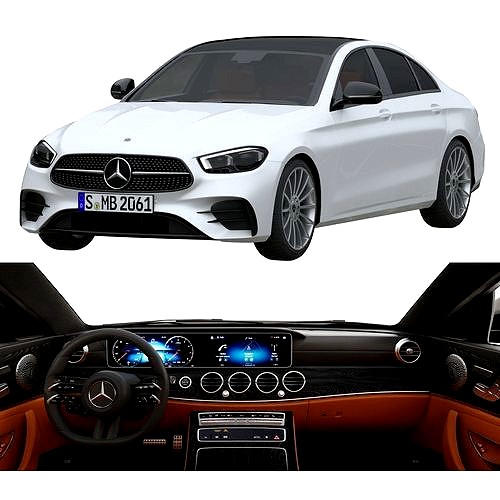 Mercedes Benz E Class AMG line 2021 3d model