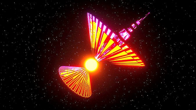 Dyson Energy Sci-Fi Megastructure part 2 3d model