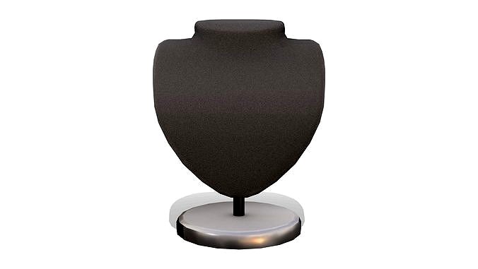 Necklace Display Bust 3d model