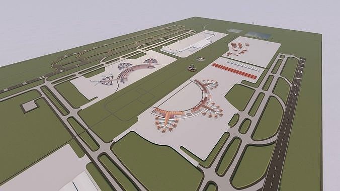 Airport 3D model
