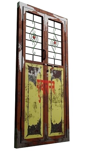 Metal Door 3d model