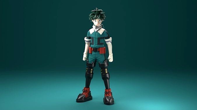 Izuku Midoriya My Hero Academia 3D Model