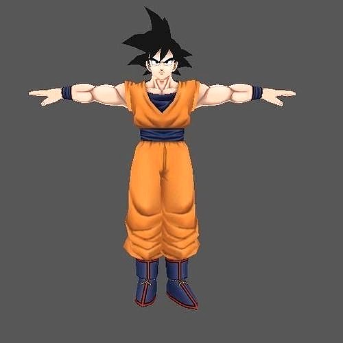 goku 3d model