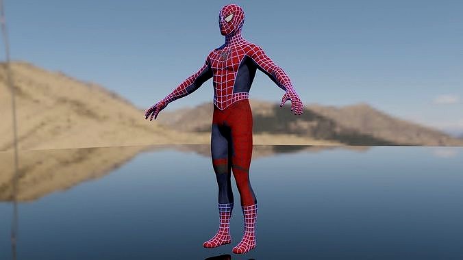 SPIDER MAN 3D MODEL