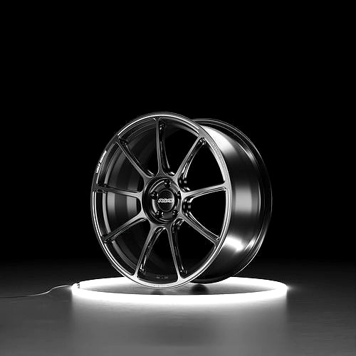 RAYS VOLK RACING GT090 Car wheel 3d model