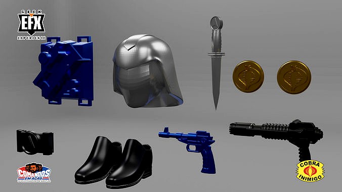 Cobra Commander GIJOE FanArt | 3D model