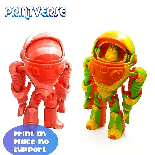 Buzz Lightyear Articulated | 3D model