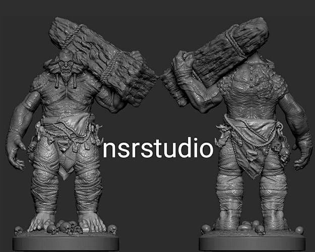 Troll stl for 3d print | 3D model