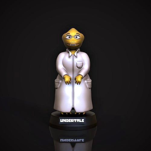Alphys - Undertale | 3D model