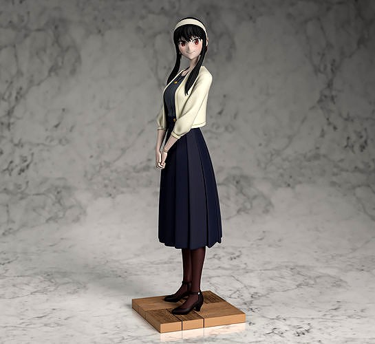 Yor Forger from Spy x Family | 3D model