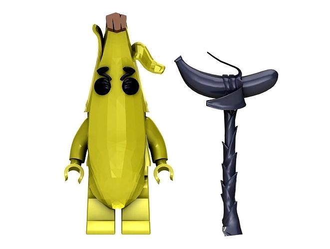 LEGO Minifigure - PEELY PACK | 3D model