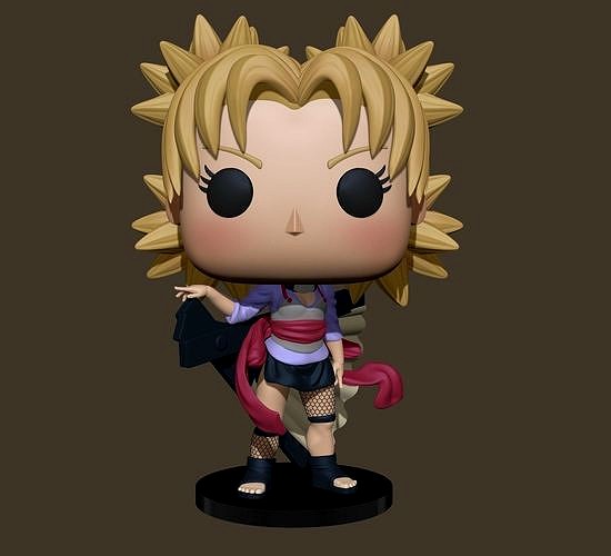 Temari Naruto Funko Pop 3d STL File | 3D model