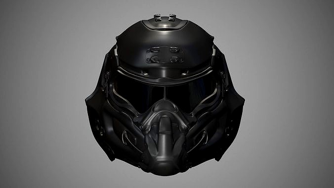 Printable TitanFall Custom Helmet STL | 3D model