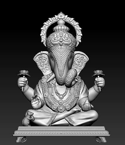 Ganesh Idol 3D Printable model | 3D