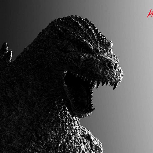 godzilla 1995 full body h30cm | 3D model
