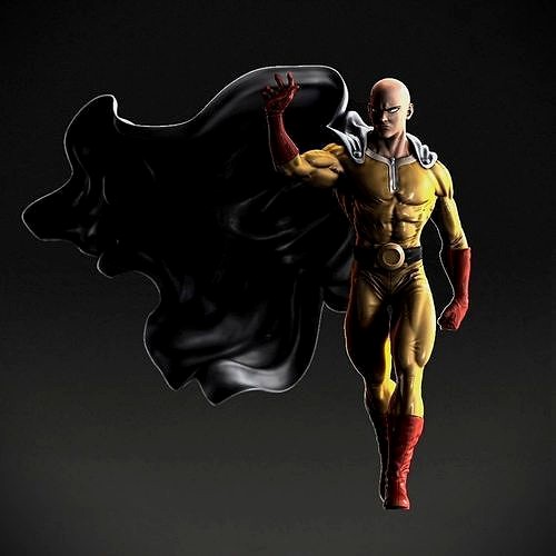 Saitama One Punch Man | 3D model