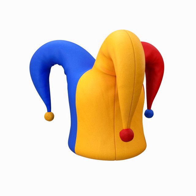 Jester hat 3d model