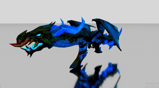 Dragon Ak47 3d model