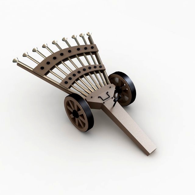 davinci machine 3d model